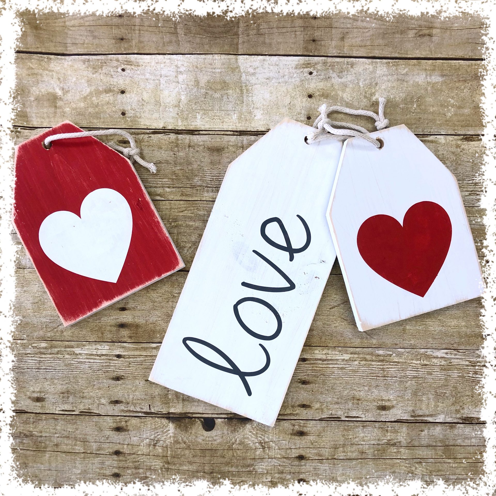 SET OF THREE TAGS (Single Sided), (Double Sided) – The Crafty Nest DIY