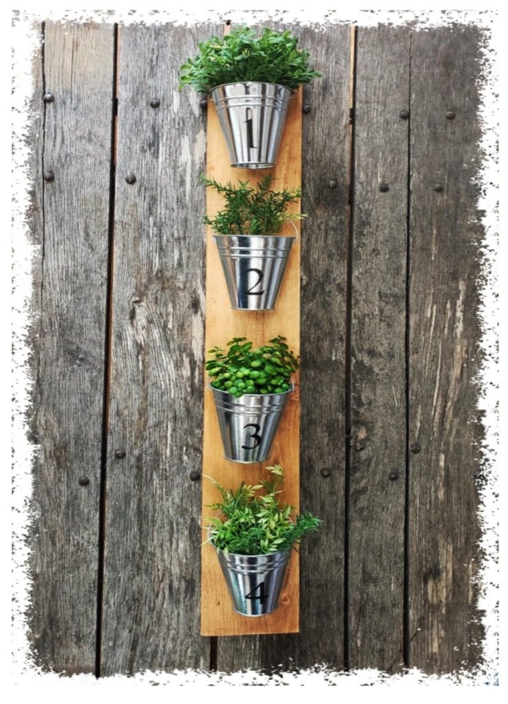 HANGING HERB BUCKET – The Crafty Nest DIY