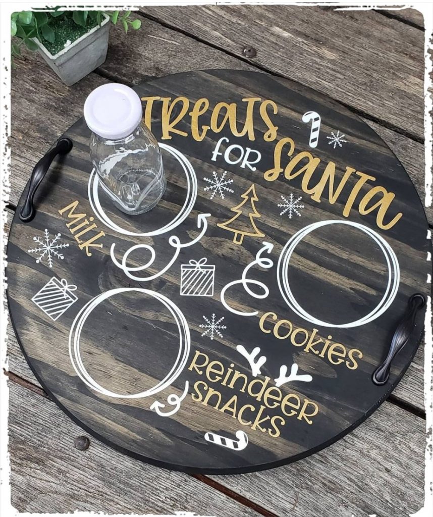 Treats for Santa Tray – The Crafty Nest DIY